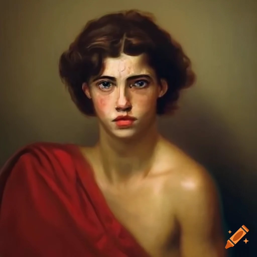 Reinterpretation of the birth of venus with lena dunham as venus on Craiyon