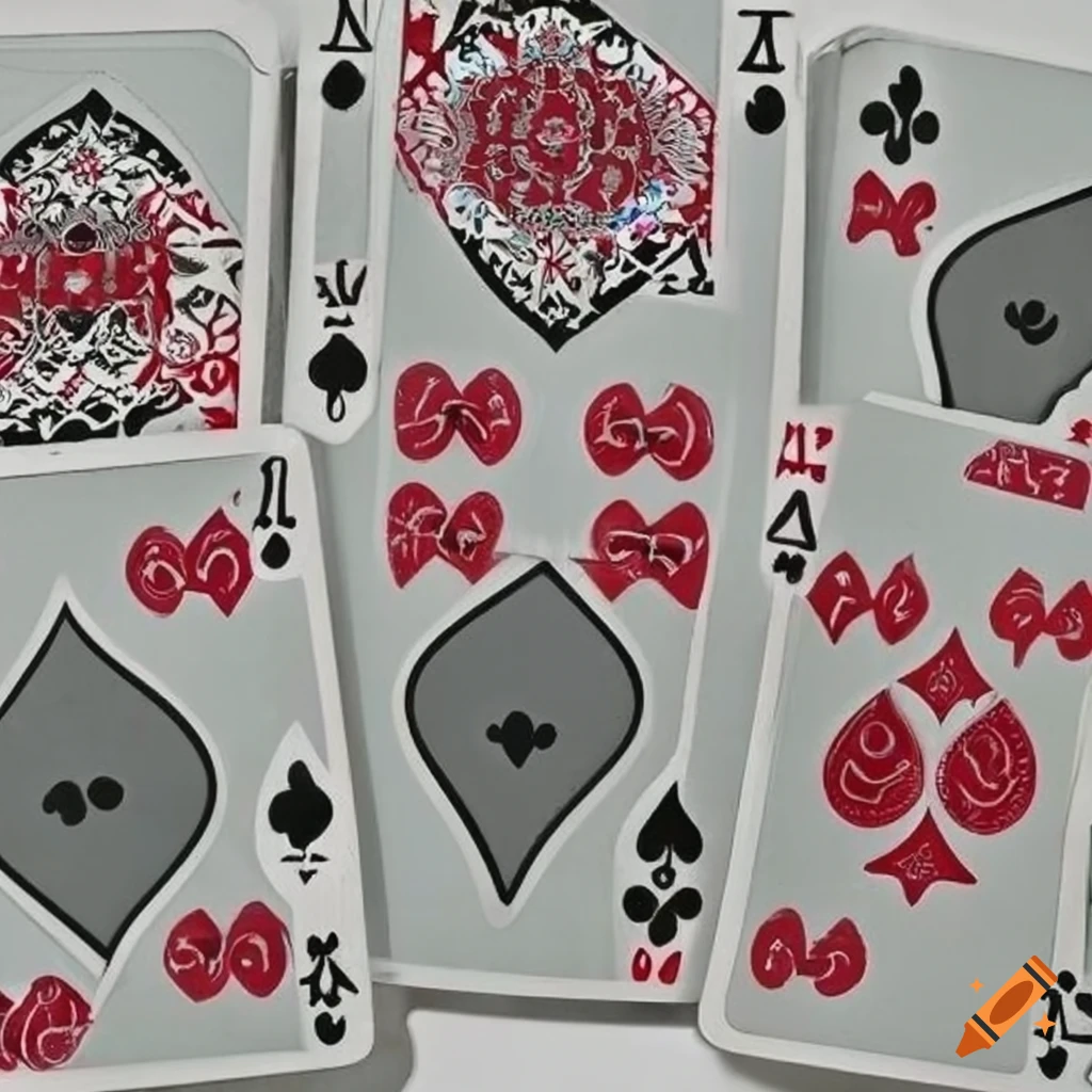 Arabic playing card