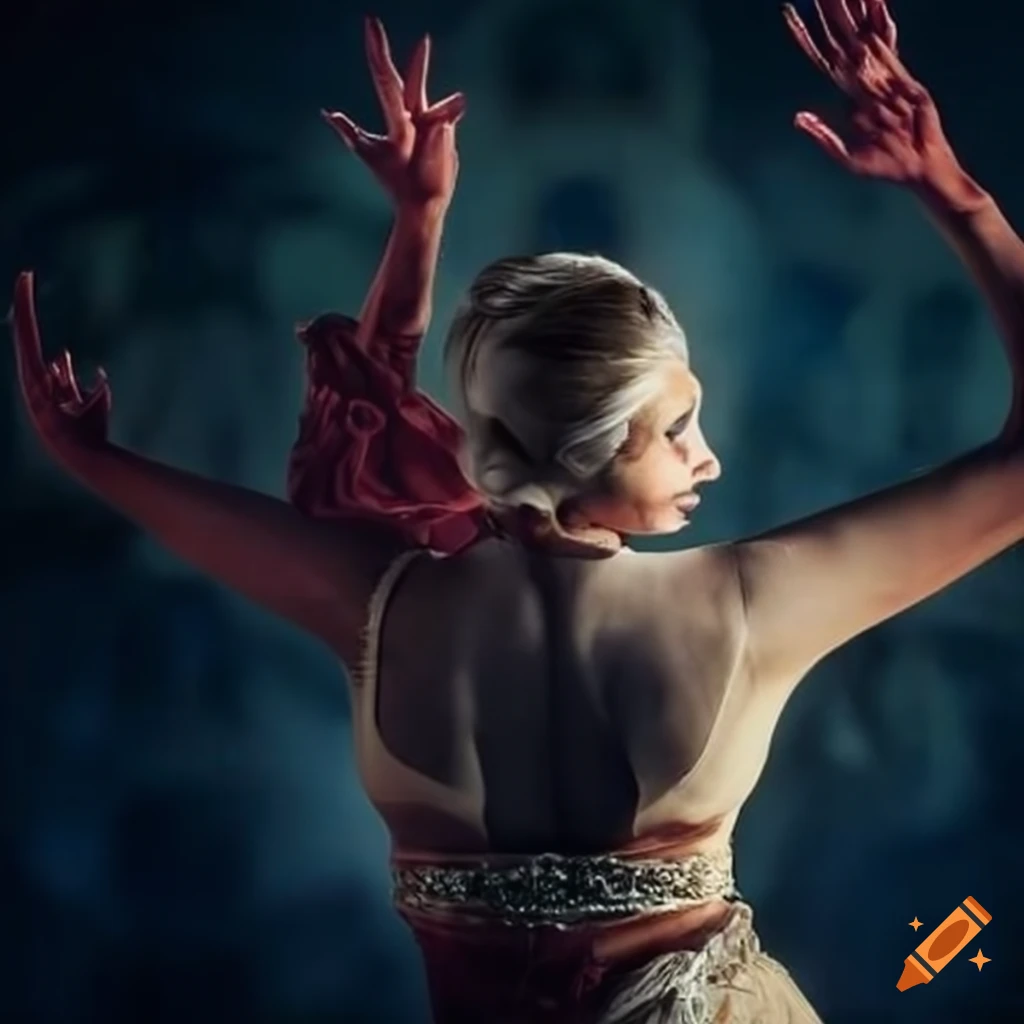 Artwork depicting the concept of life and death