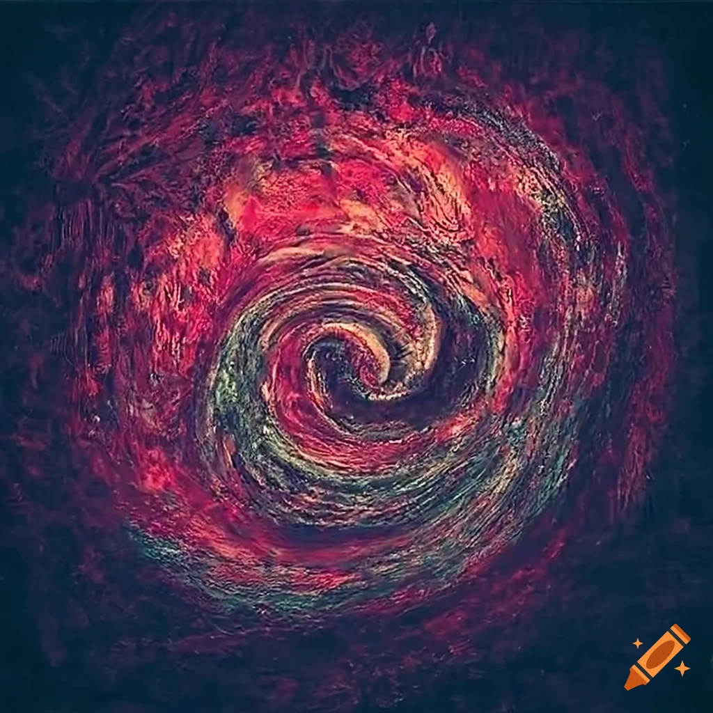 Abstract collage drawing inspired by ts eliot's words on Craiyon