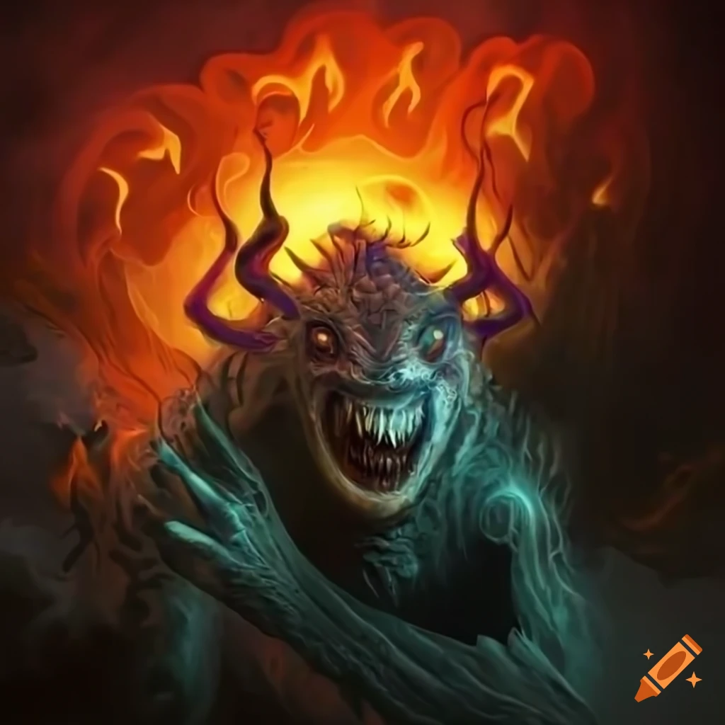 Magical spiked seeds for dungeons and dragons on Craiyon