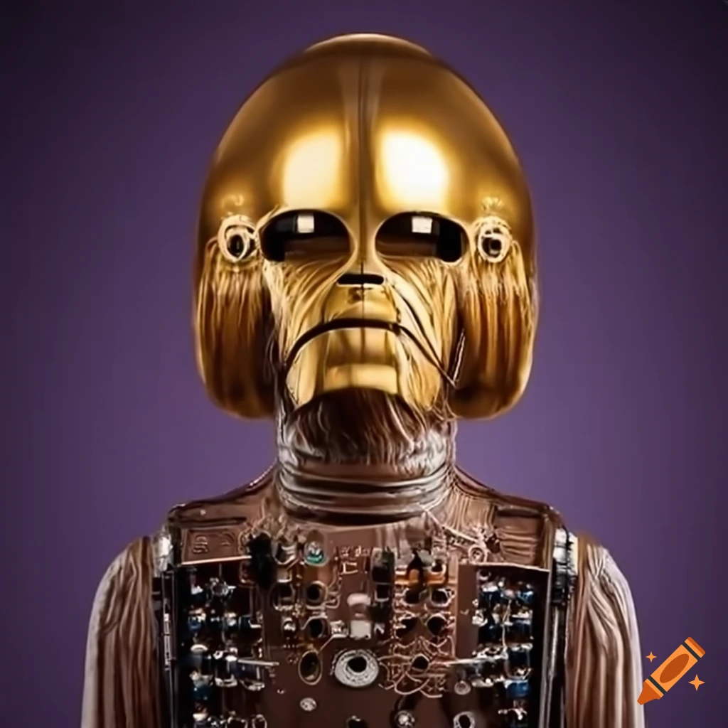 Star wars astromech brass hand on Craiyon