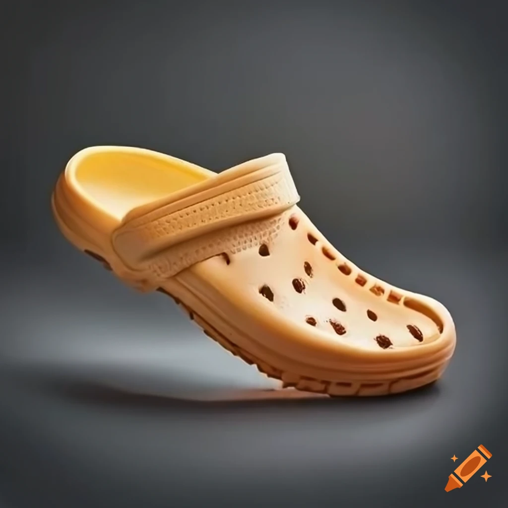 Light-up crocs shoes on Craiyon