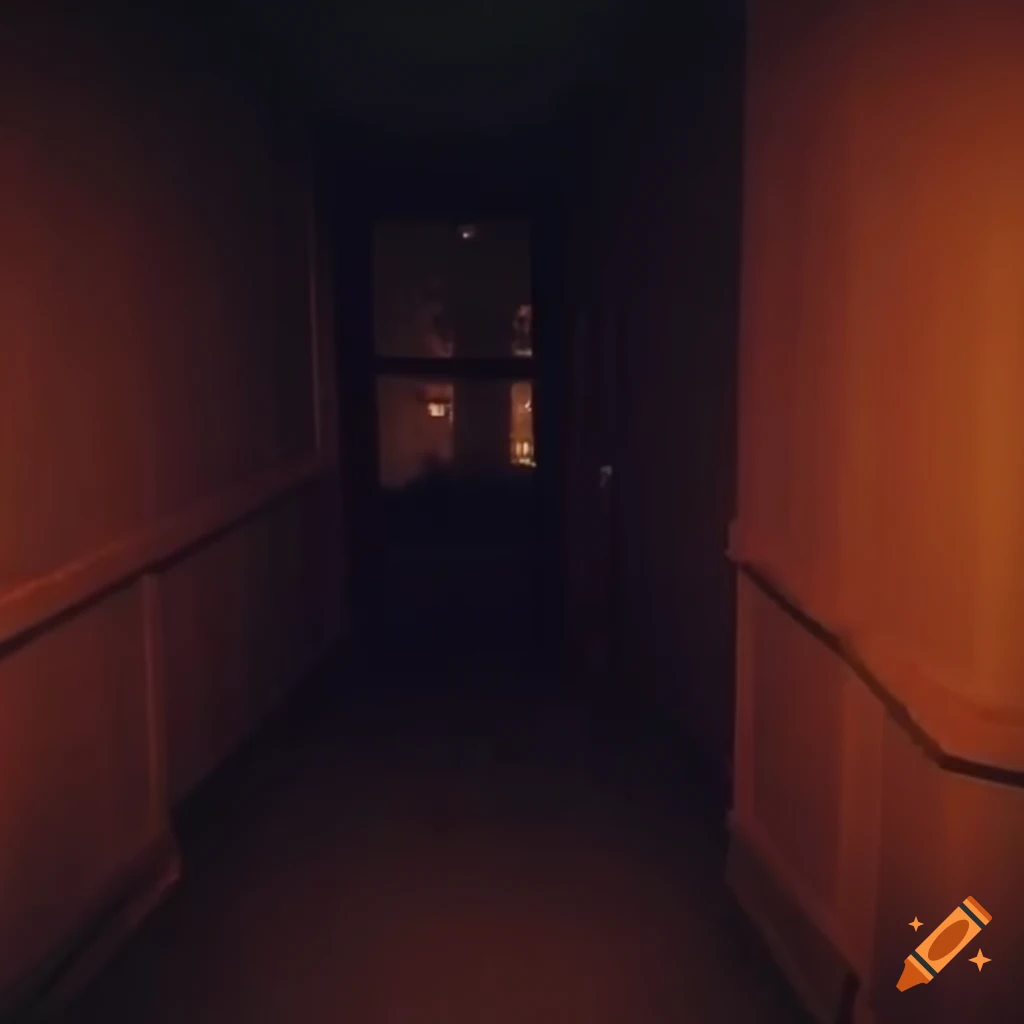 Spooky halloween liminal space on Craiyon