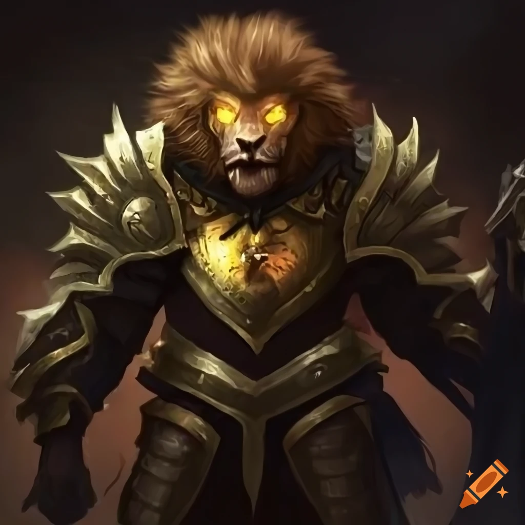 Saber-tooth tiger inspired armor on Craiyon