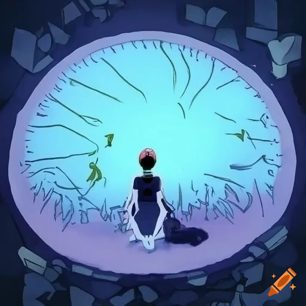 Thought-provoking artwork about self-obsession