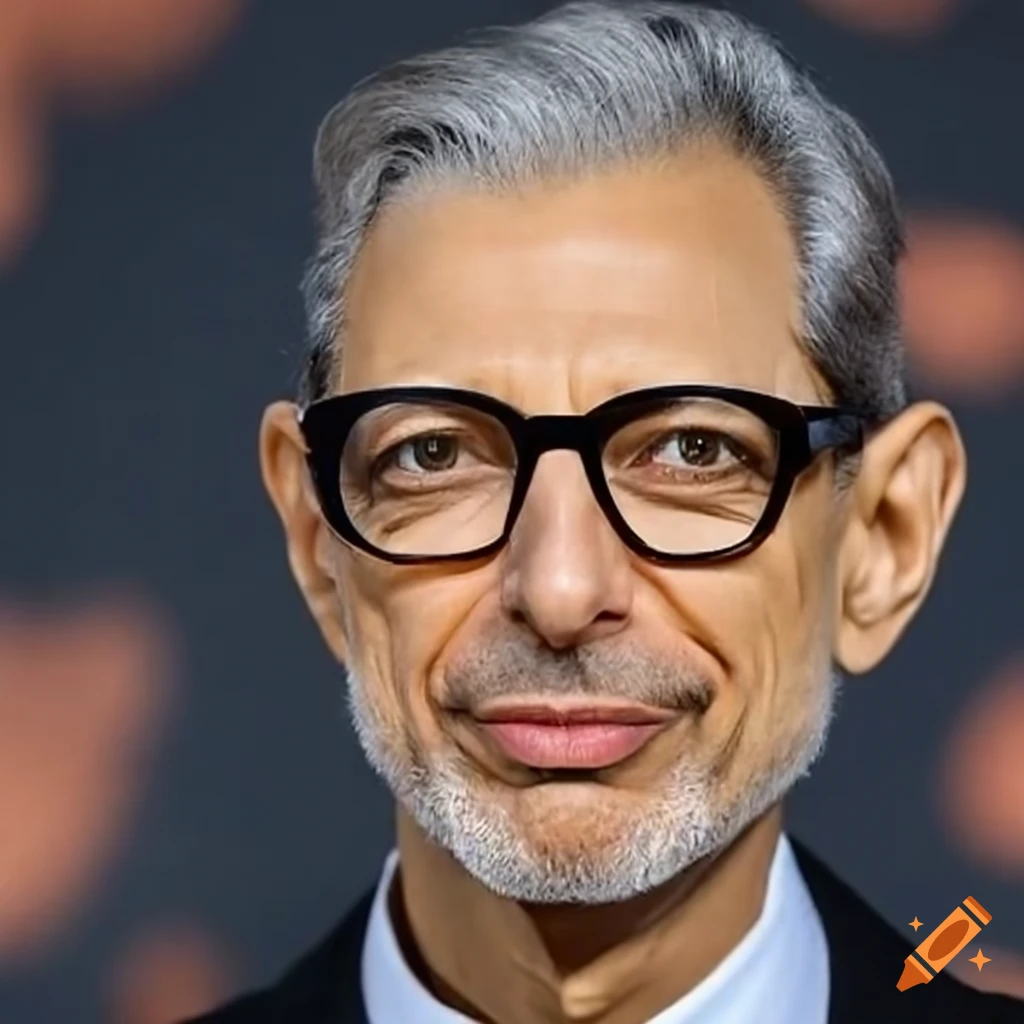 Jeff goldblum and zachary quinto posing together on Craiyon