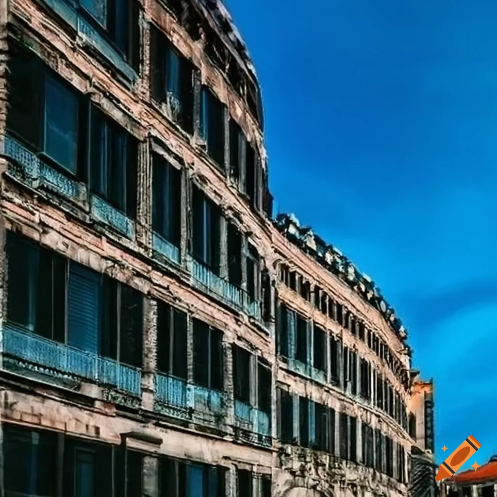 Vibrant building designs