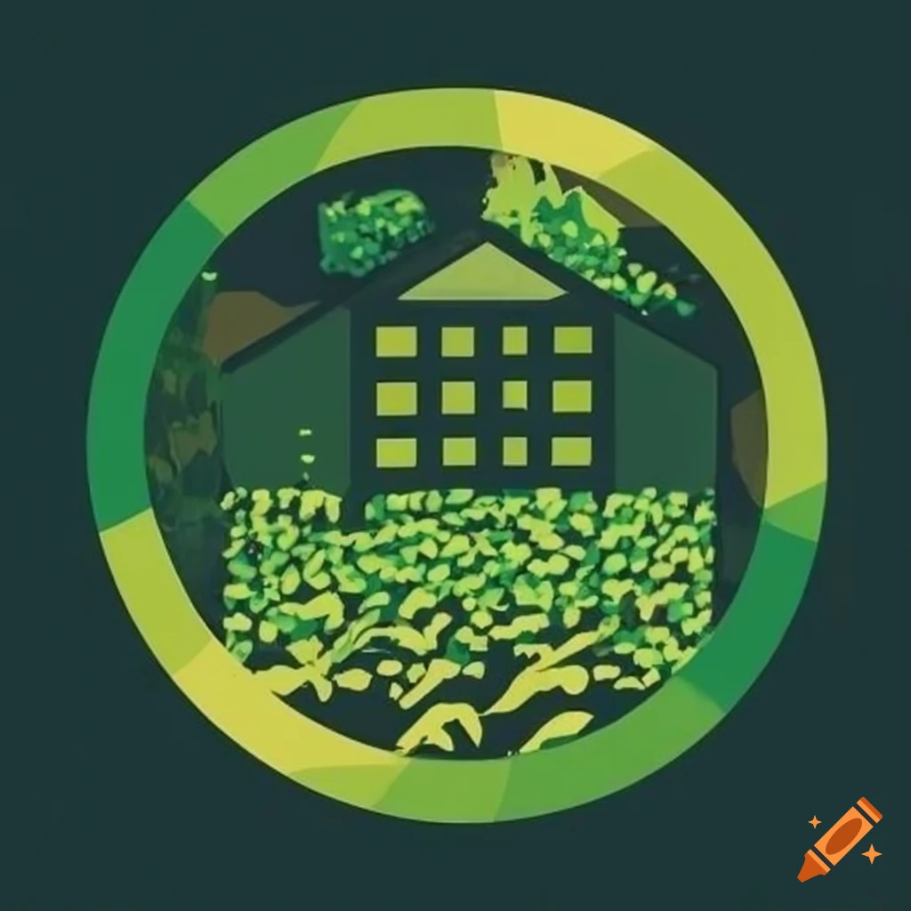 Urban gardening logo with prairie name