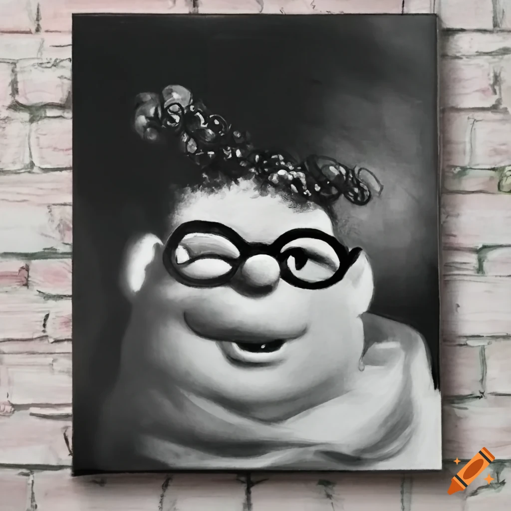 Illustration of Carl Wheezer from a children's book on Craiyon