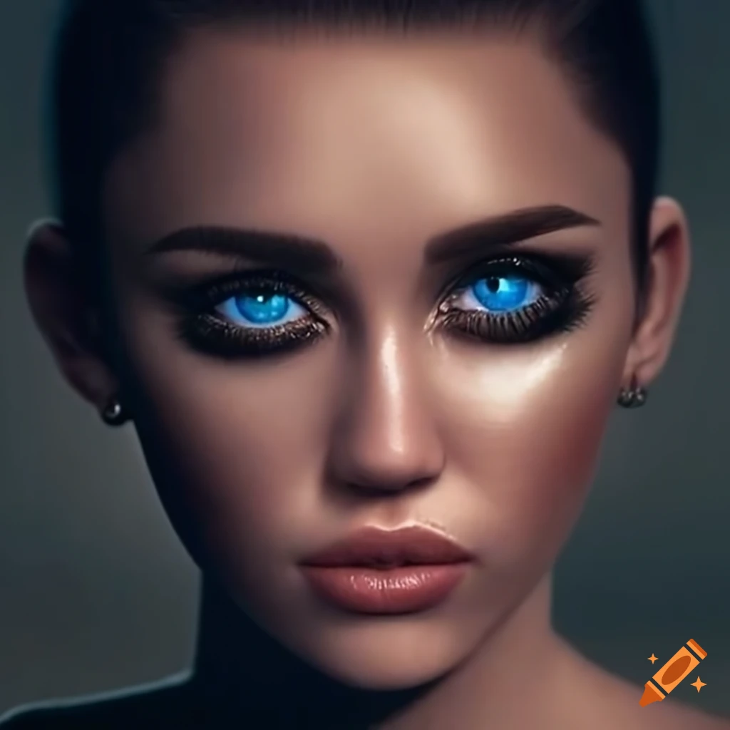 High resolution portrait of a beautiful woman