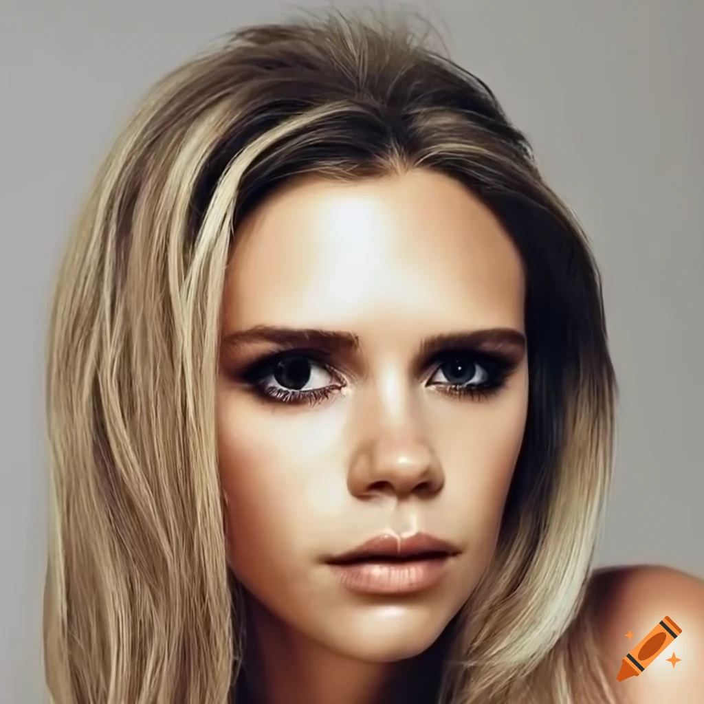 Portrait of a stunningly beautiful young actress on Craiyon