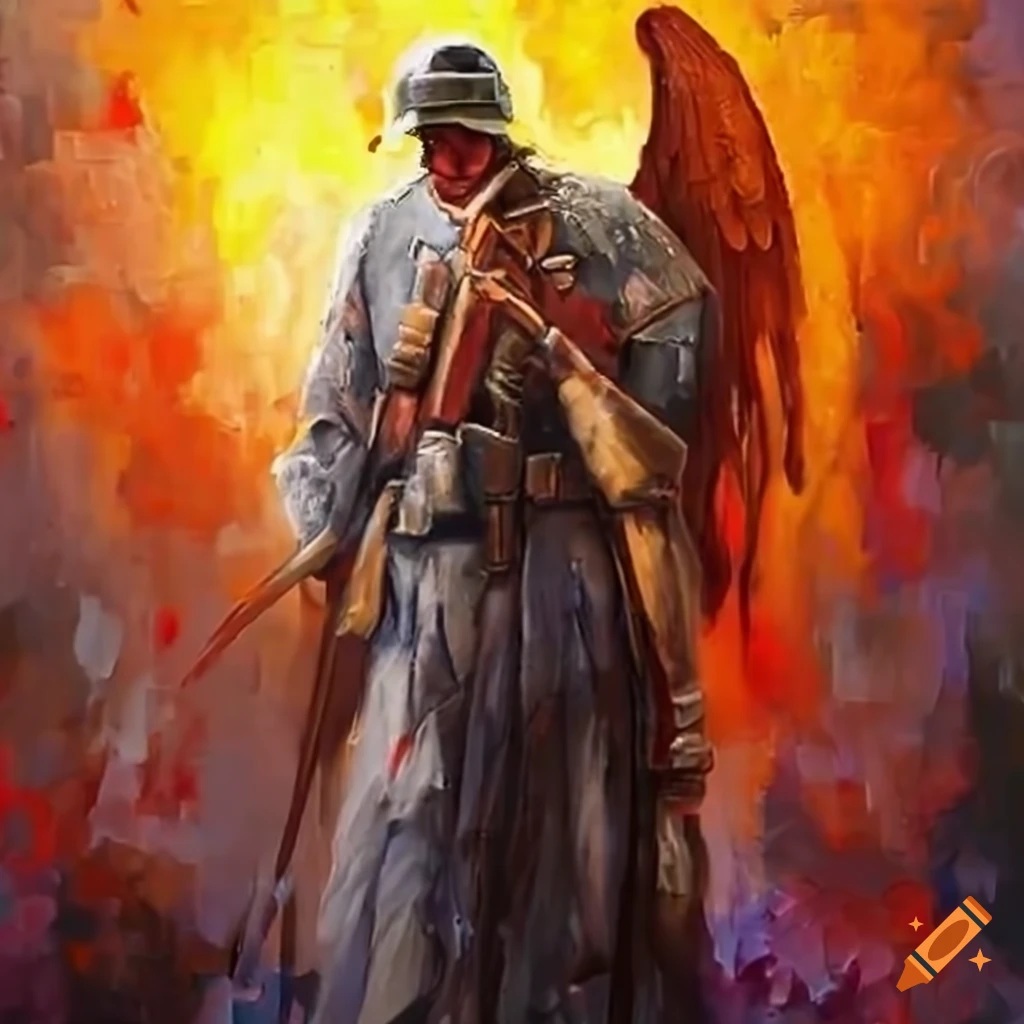 Image of a battlefield medic angel