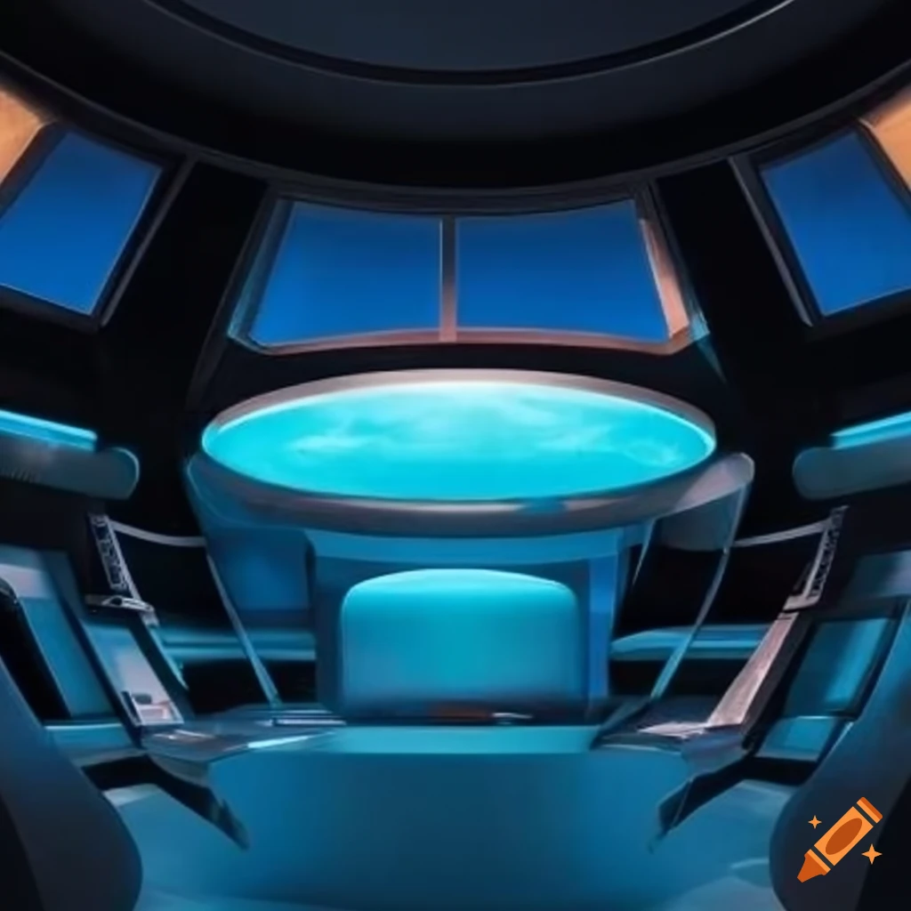 Intérieur of a modern planetary observatory