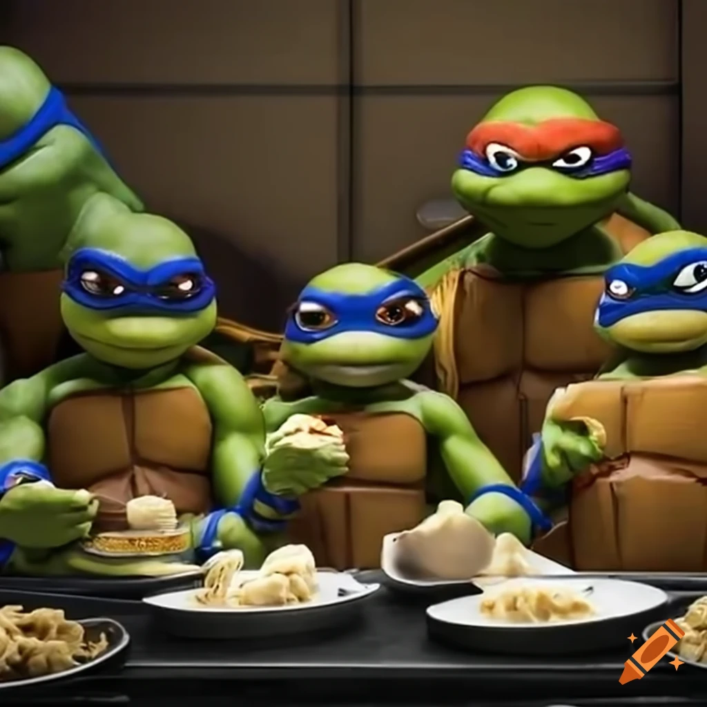 Teenage Mutant Ninja Turtles images created on Craiyon