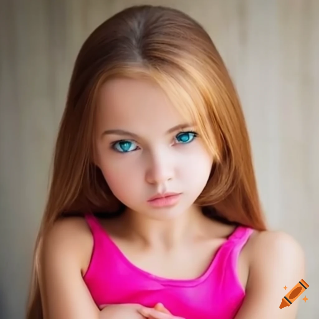 Portrait of a beautiful young girl named bella