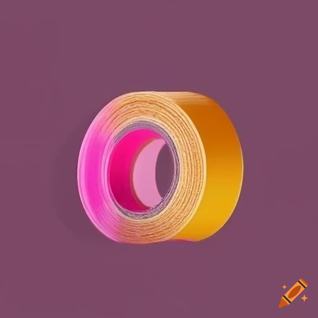 Logo design with stress tape concept