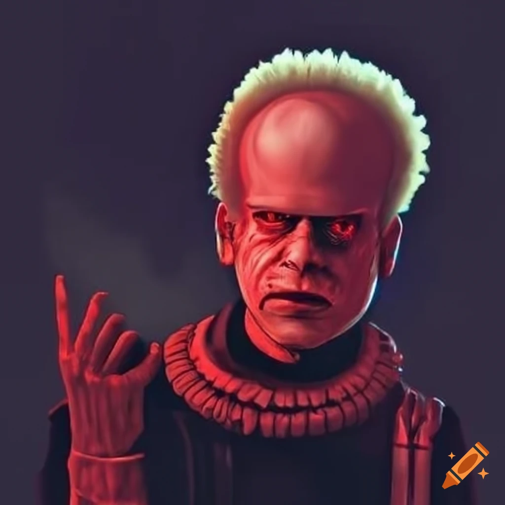 Digital art of darth garfunkel with a lightsaber on Craiyon