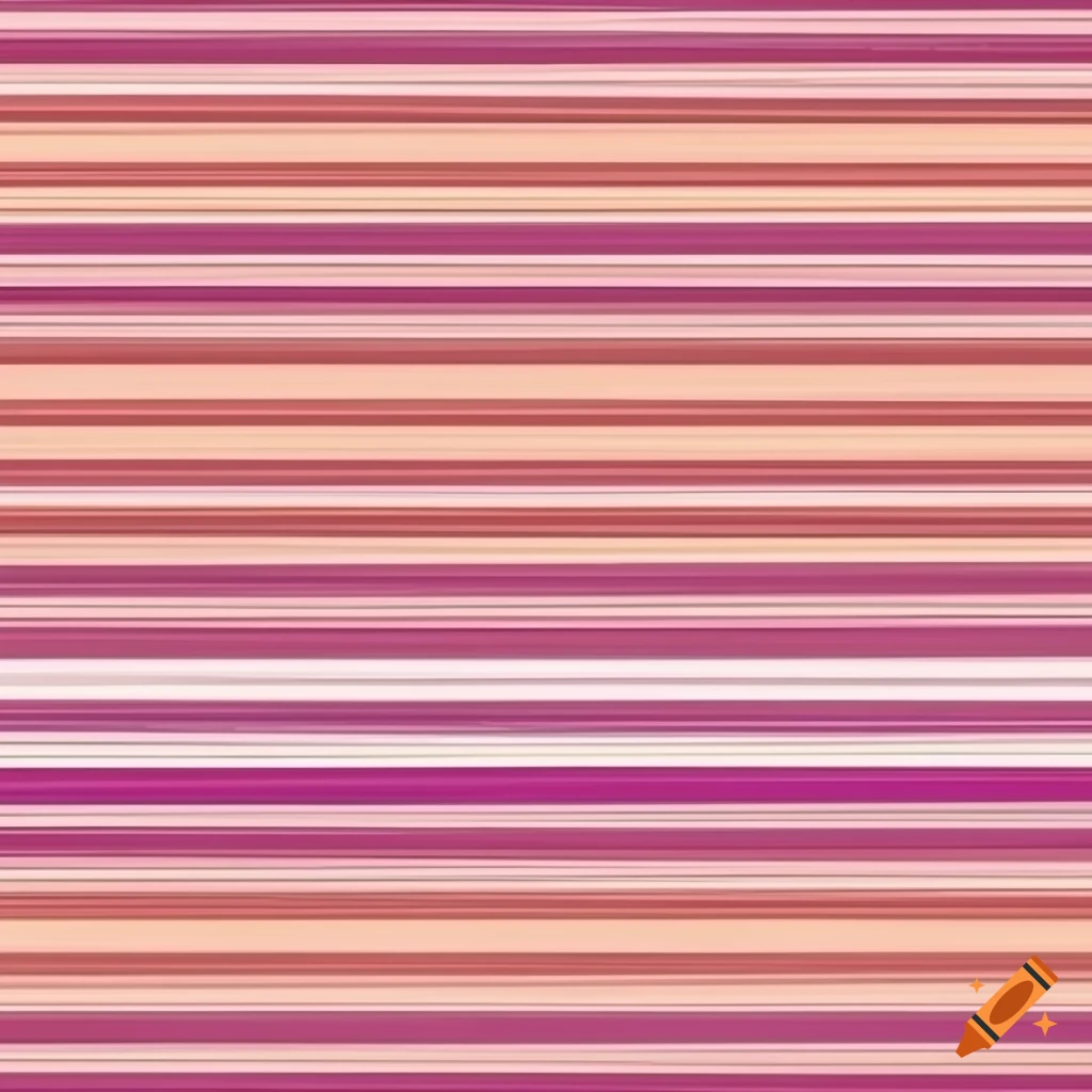Feminine Horizontal Striped Pattern Design