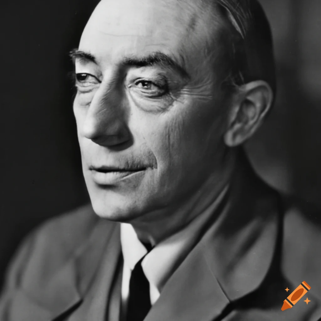 Portrait of erich maria remarque on Craiyon