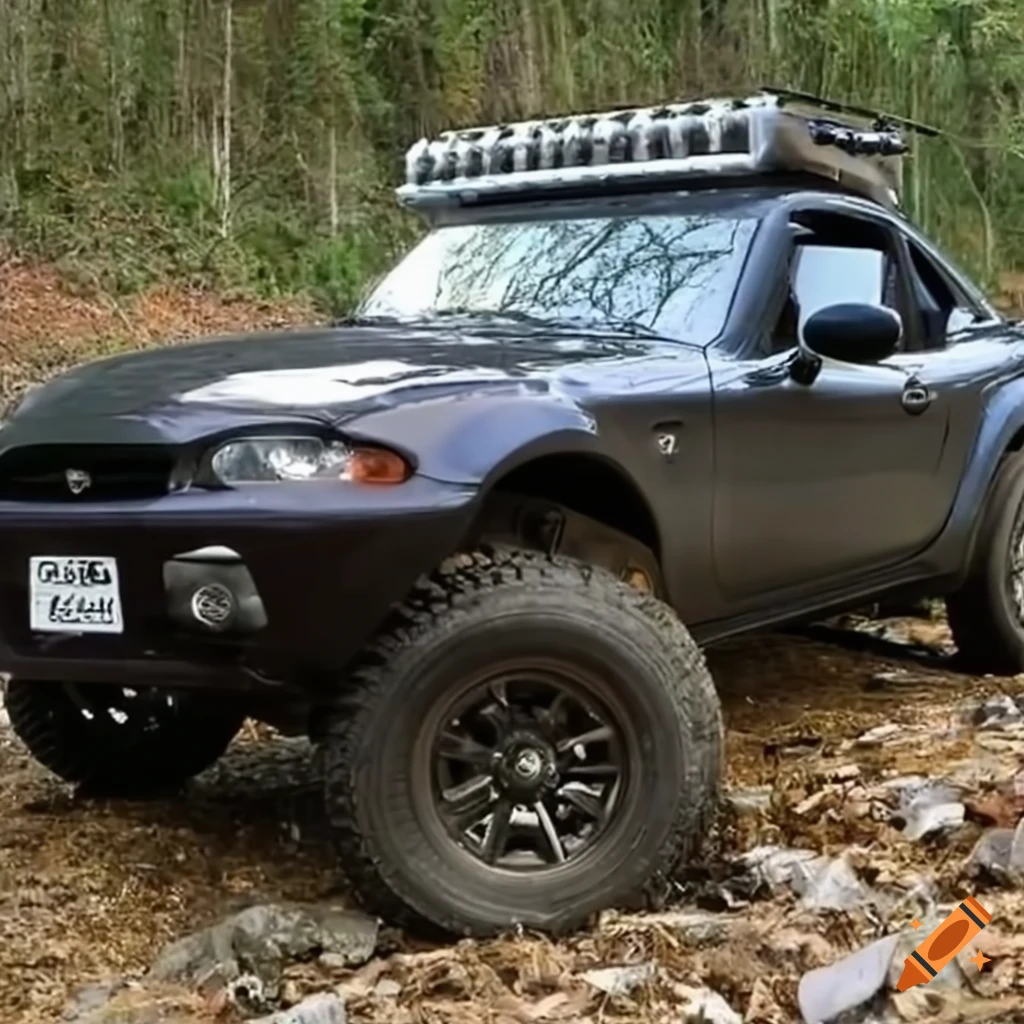 Off-road mazda mx-5 suv on Craiyon