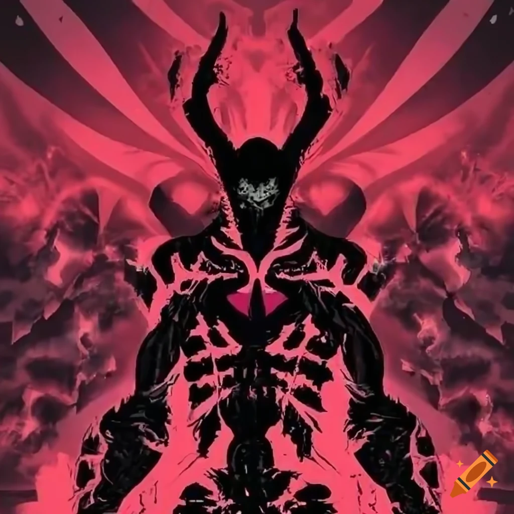 Cross flag in anime style on Craiyon