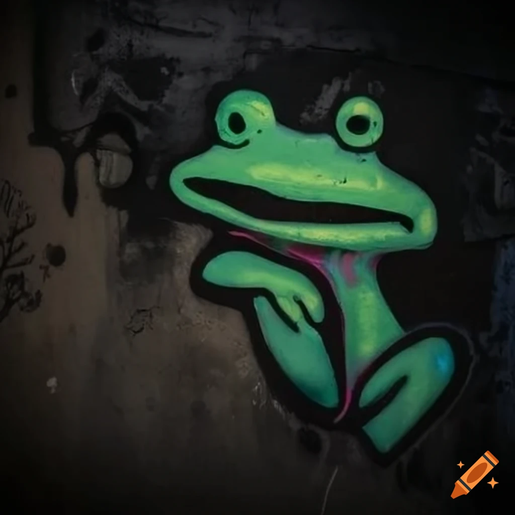 Graffiti art of rosalina on a brick wall on Craiyon