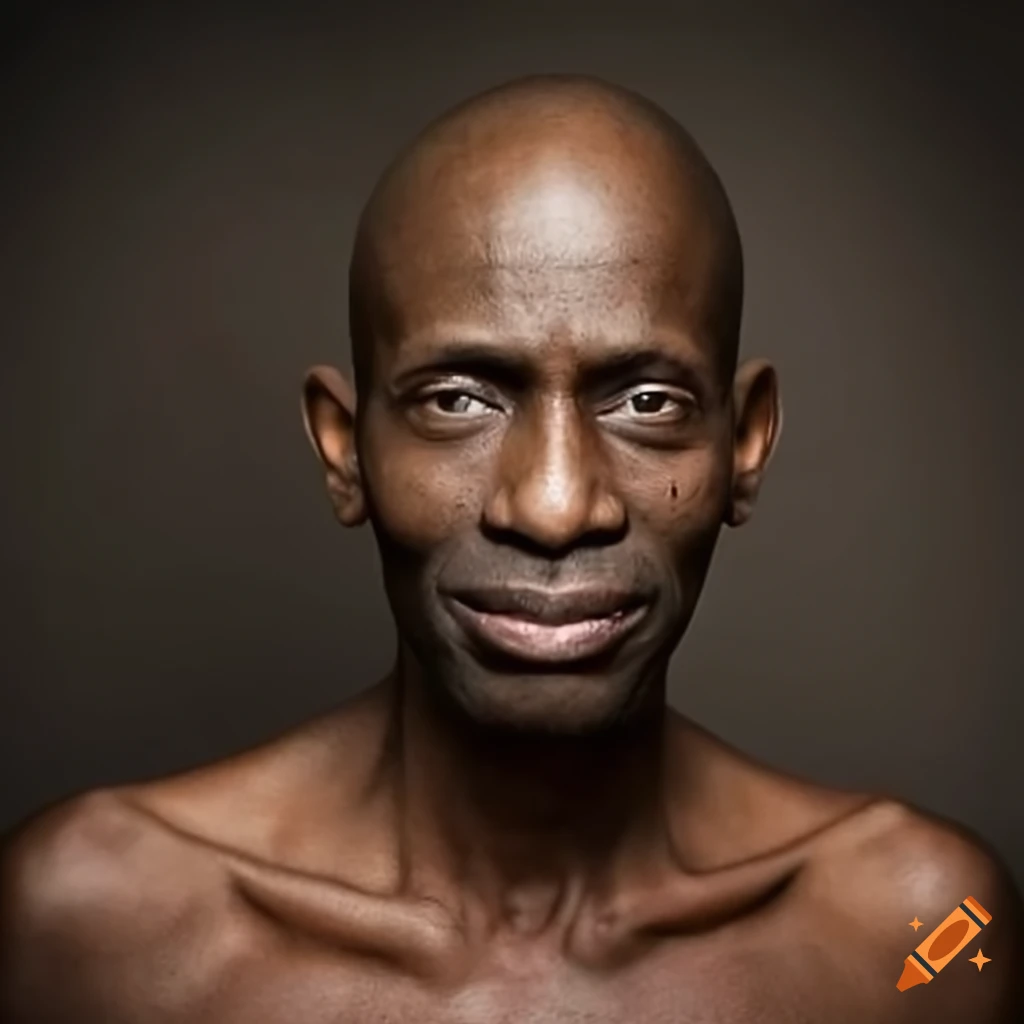 Portrait of a stylish older black man