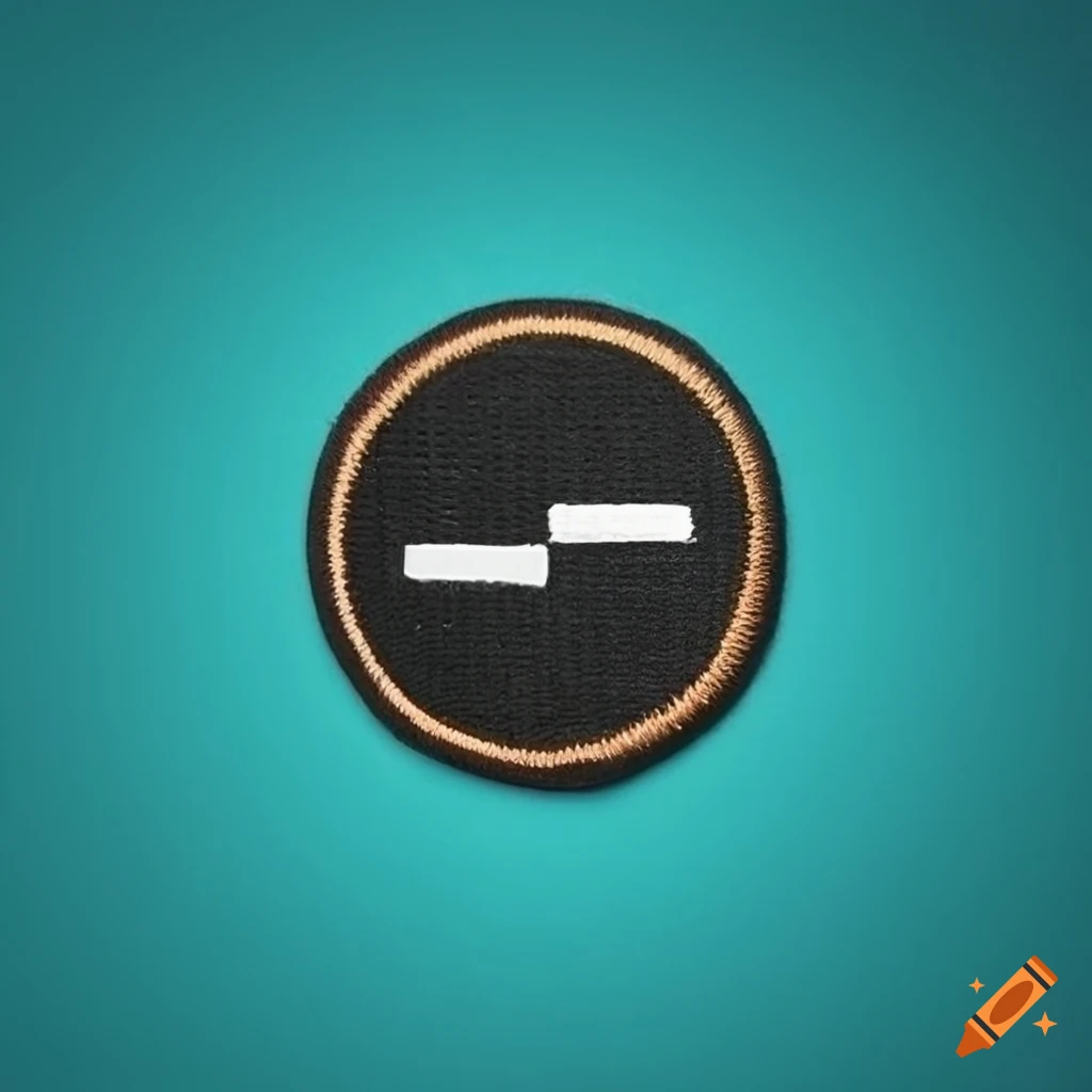 Minimalist logo patch