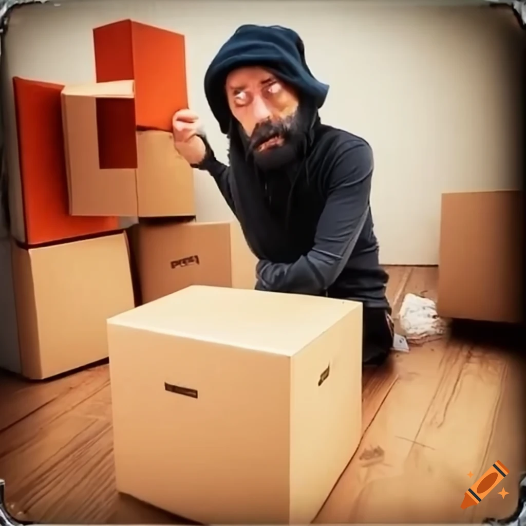 Person helping with moving boxes