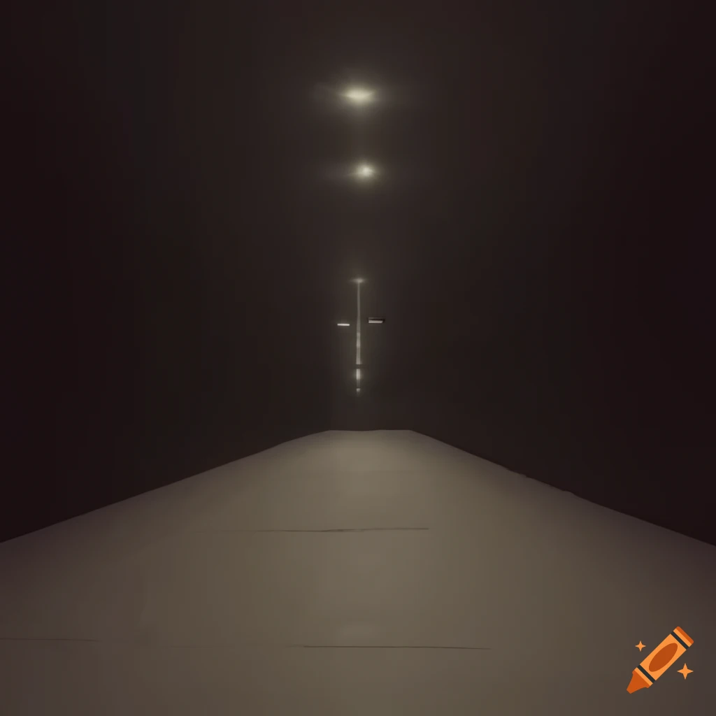 Photography of liminal spaces on Craiyon