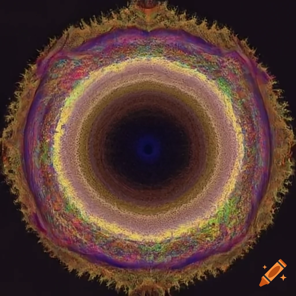 Abstract representation of magic in natural shades on Craiyon