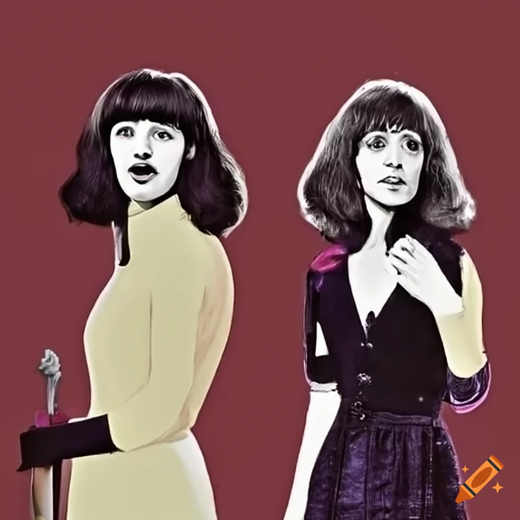 Creative artwork of female versions of the beatles on Craiyon