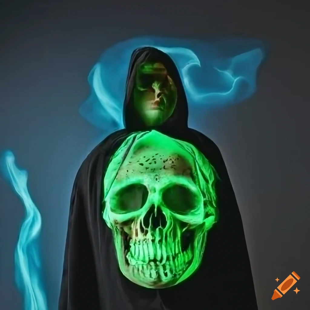 Surreal neon artwork of figures around a neon fire on Craiyon