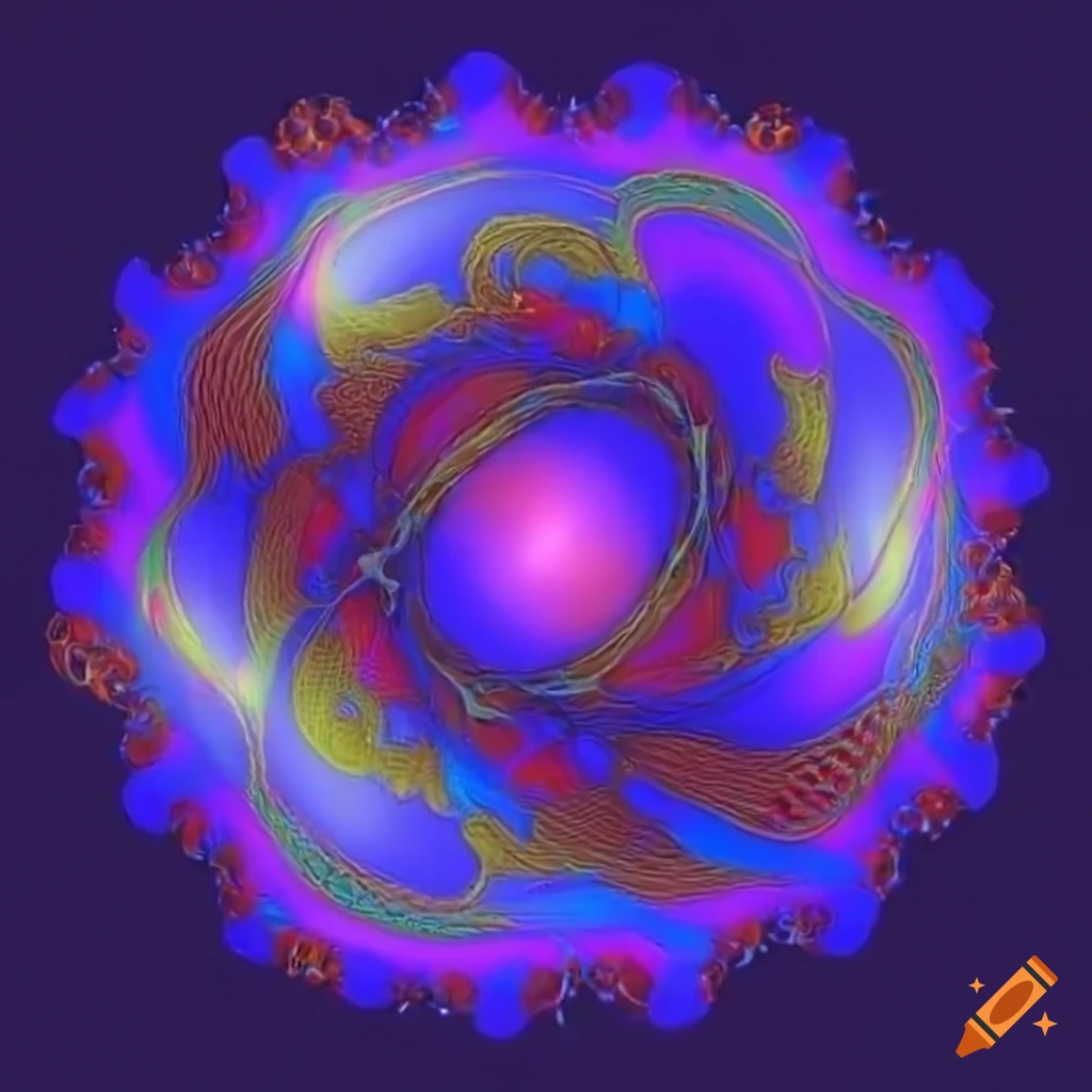 Schematic of neural network architecture in max ernst style on Craiyon