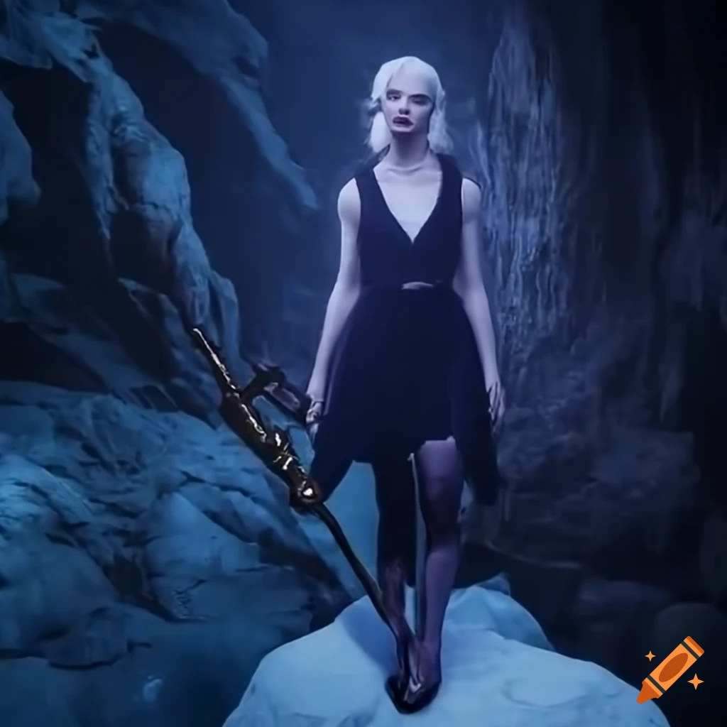 Render of a sci-fi queen in a royal room with a group of people on Craiyon