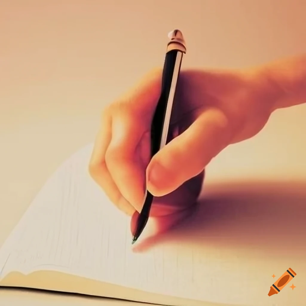 Handwriting On A Notebook On Craiyon