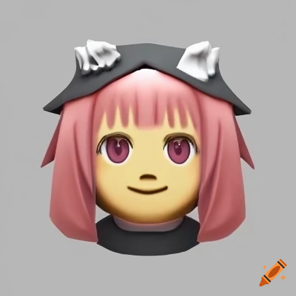Astolfo emoji in 3d art style on Craiyon