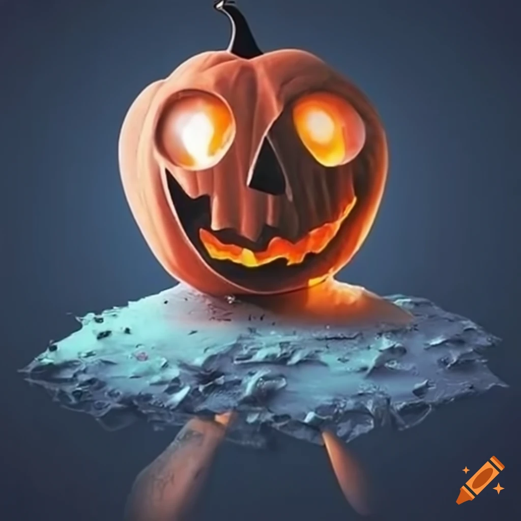 Spooky post for internet company on Craiyon