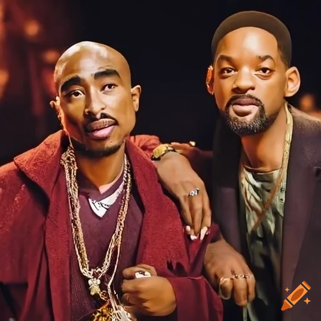 Transgender art of biggie and tupac on Craiyon