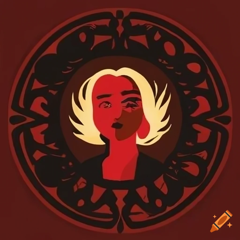 Logo design of sabrina spellman character on Craiyon