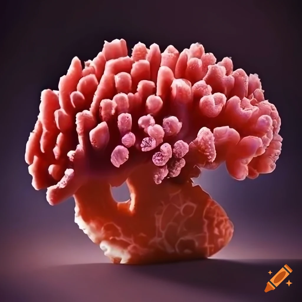 Red ruby coral on Craiyon