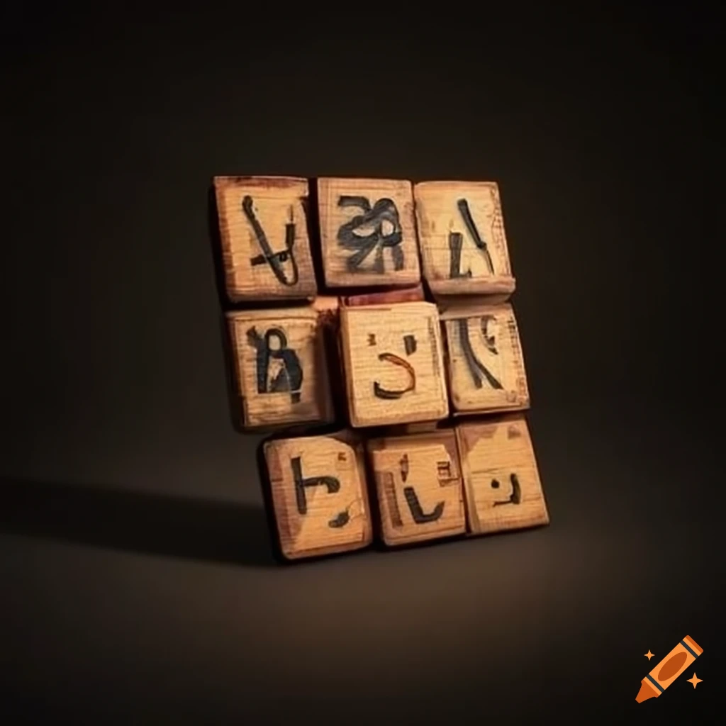 Ransom note created with scrabble tiles on Craiyon