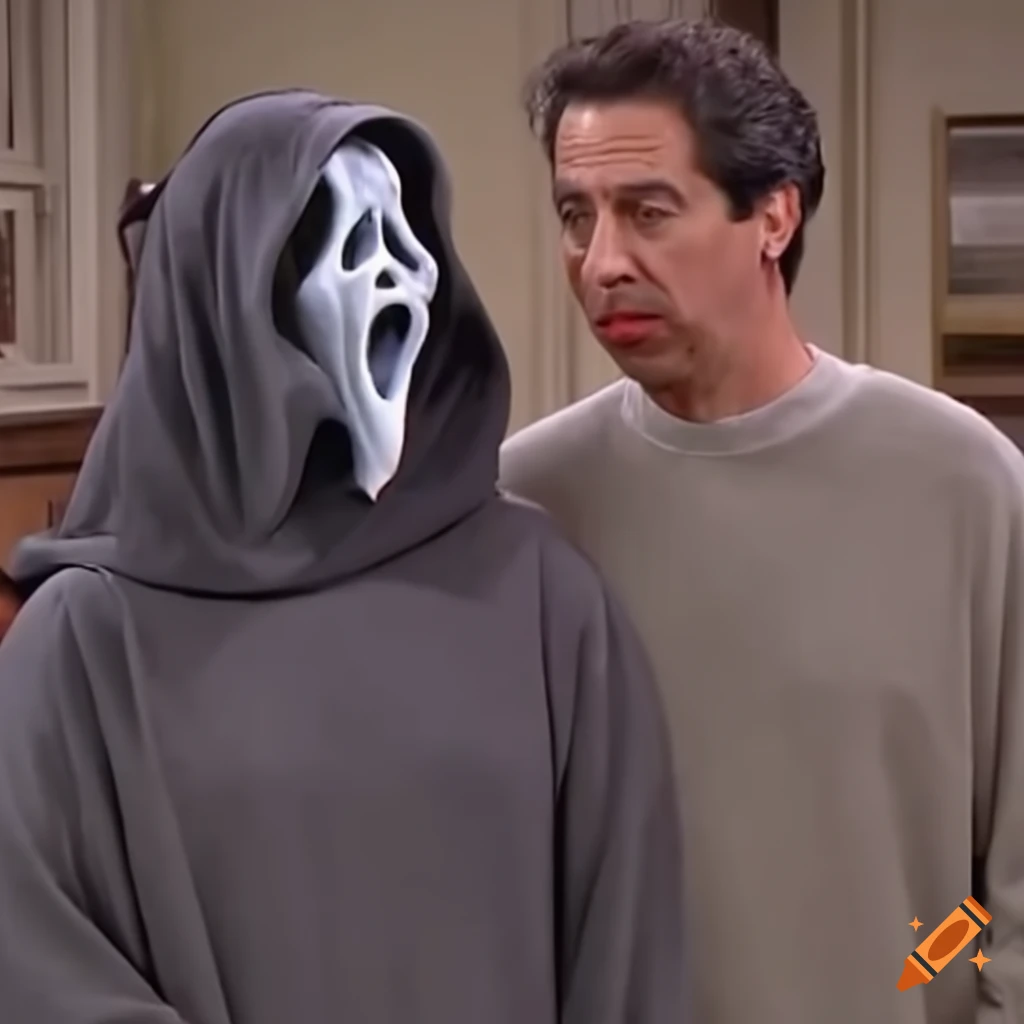 Ray romano and ghostface from scream on everybody loves raymond on Craiyon