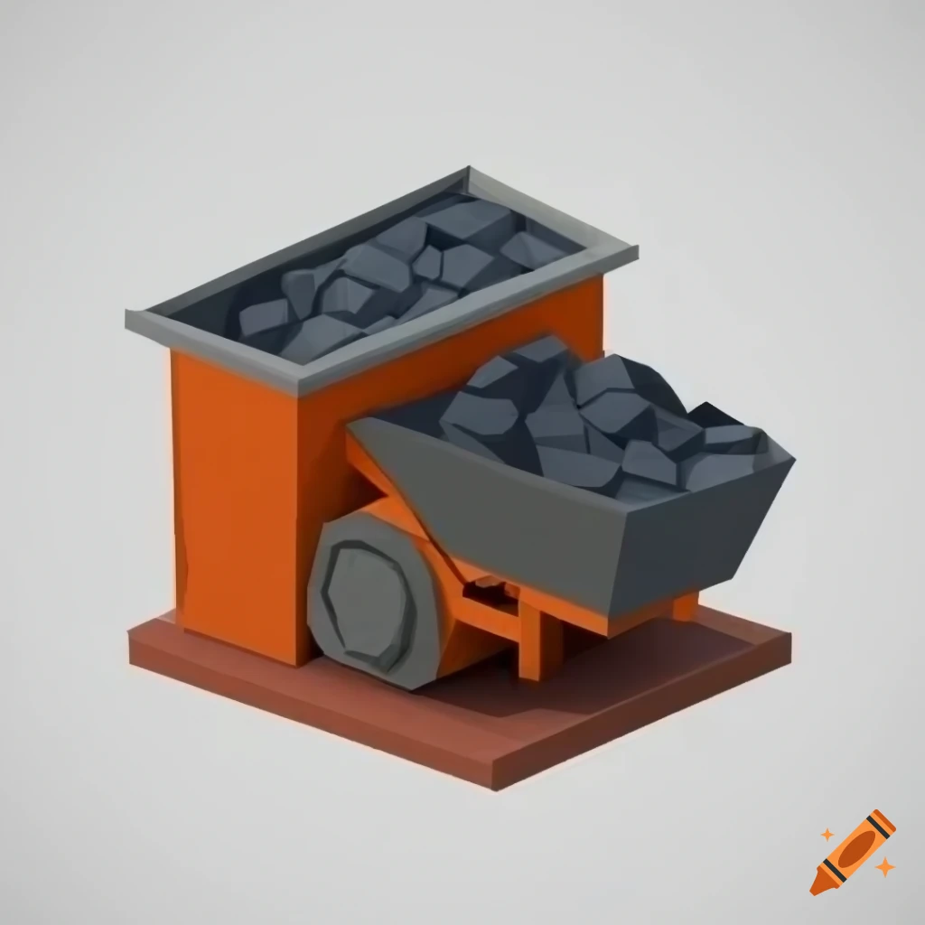 Low poly cart on Craiyon