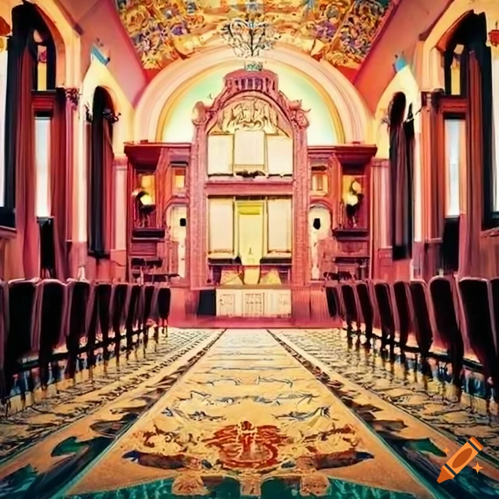 Karib Hall, a warm and inviting event space in Brooklyn on Craiyon