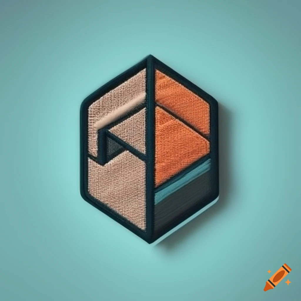Minimalist patch logo for architect on Craiyon