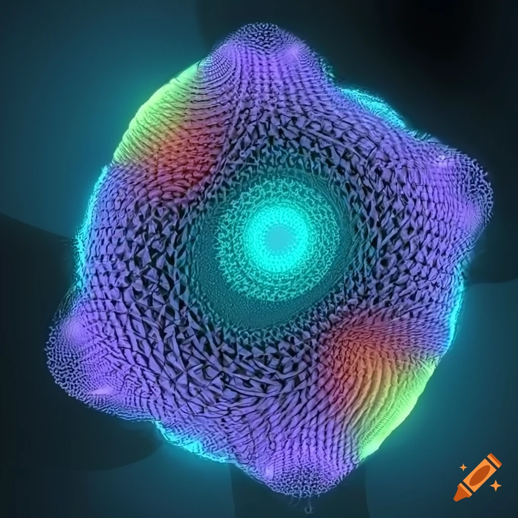 Colorful fractal artwork with intricate patterns on Craiyon