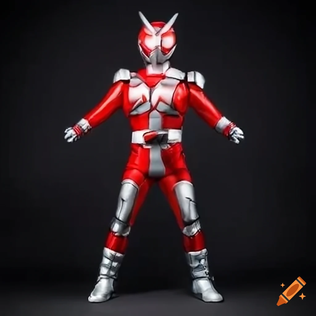 Red ant-inspired superhero in action on Craiyon