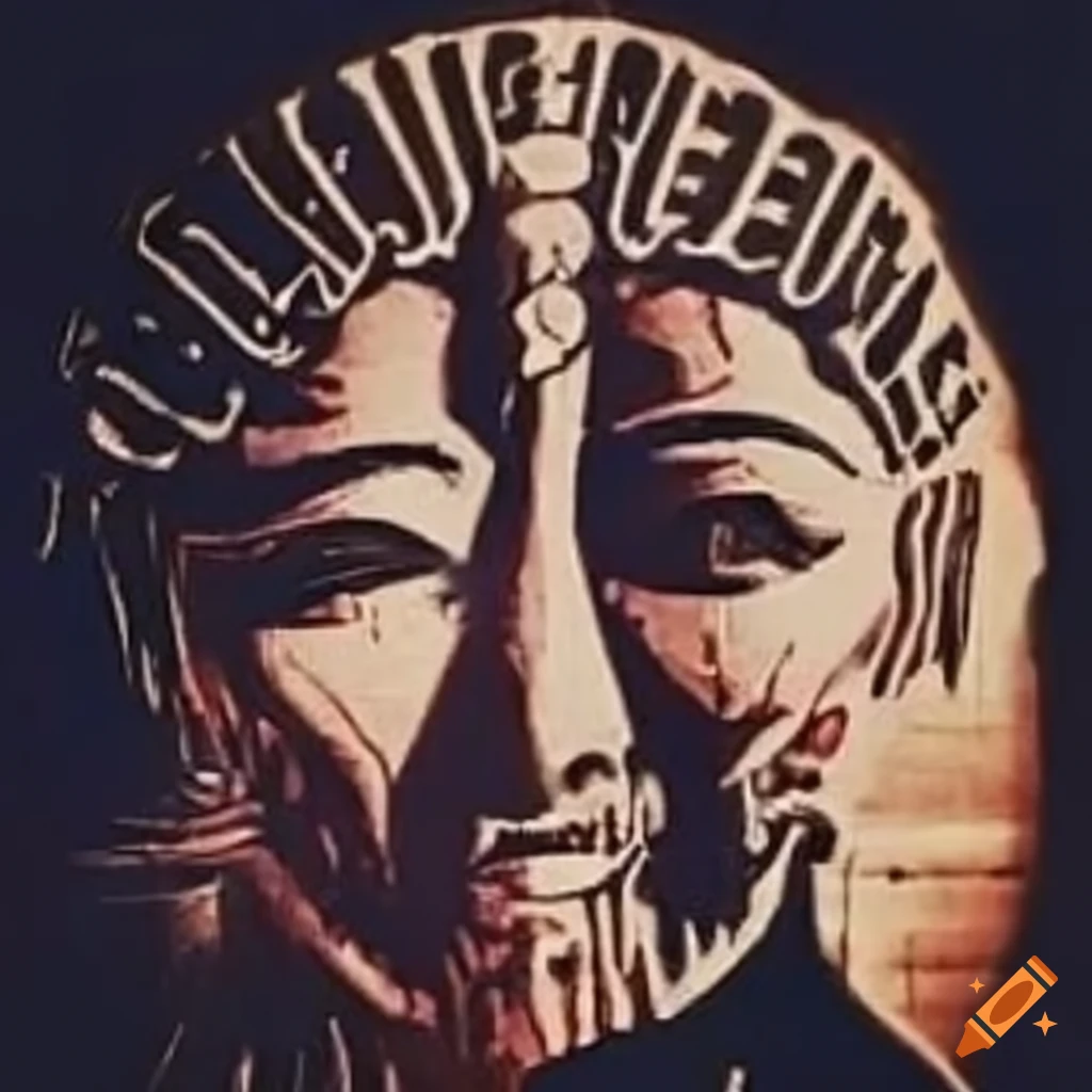 Symbolic representation of the name YHVH on Craiyon